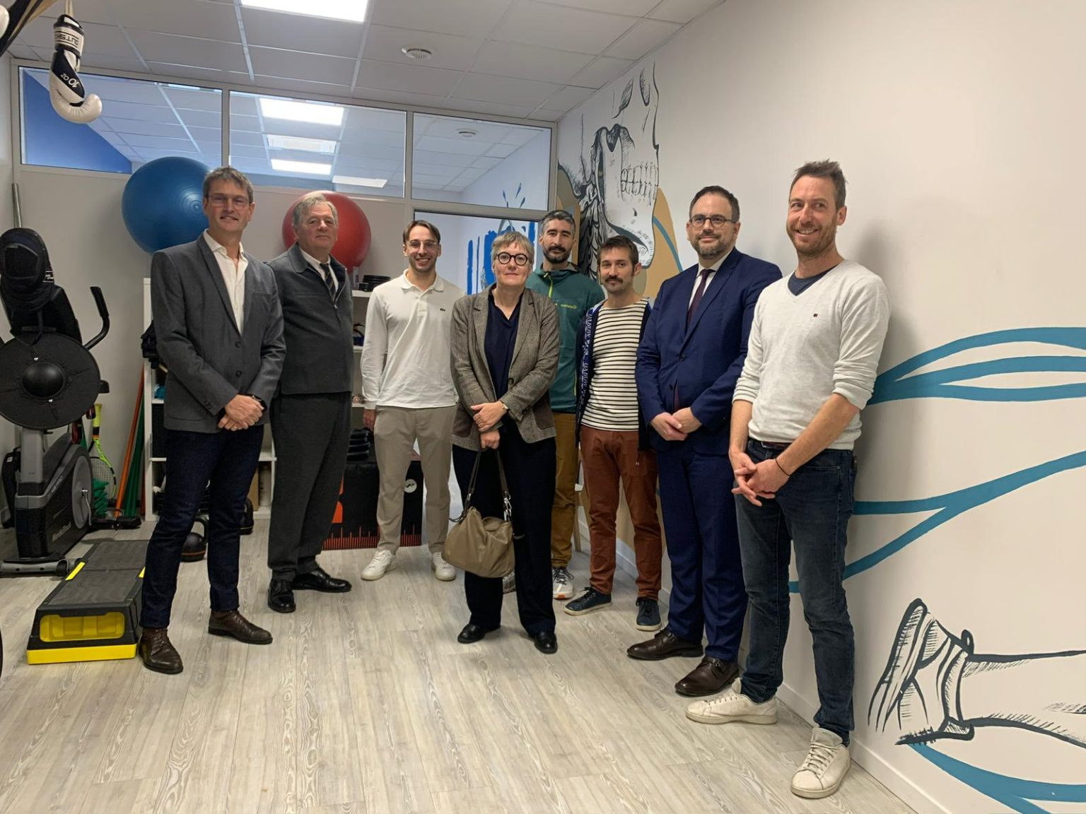 Visite du ministre de la Santé et de la Prévention, Aurélien ROUSSEAU ...